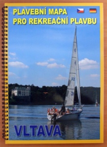 Plavební mapa - Vltava - Půjčovna lodí H2O Sport Sikyta